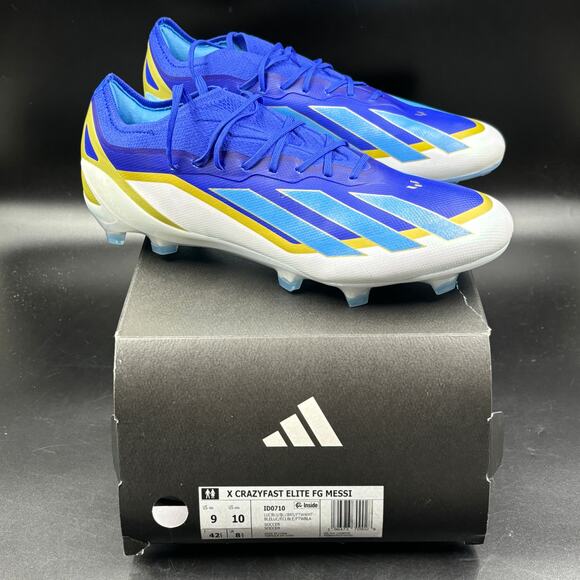 adidas | Shoes | Adidas X Crazyfast Messi Elite Fg Lucid Blue Burst ...